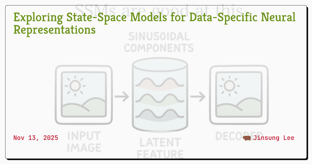 Exploring State-Space Models for Data-Specific Neural Representations ...